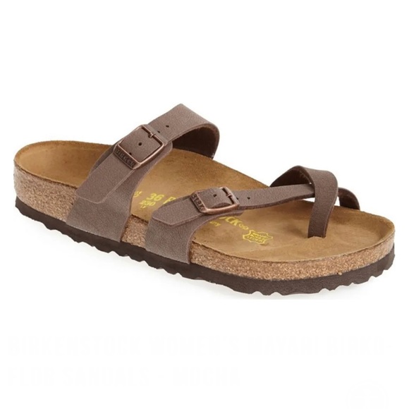 Birkenstock | Shoes | Birkenstock Mayari Birkoflor Thong Sandals Mocha ...